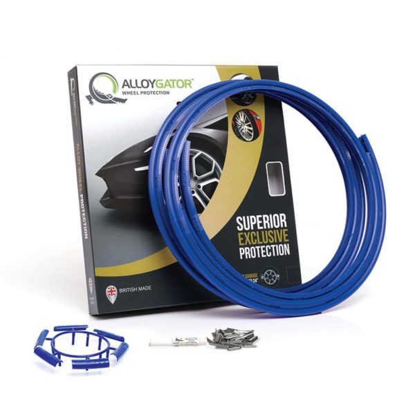 Set of 4 AlloyGator Alloy Wheel Rim Protectors in Blue – Wheel Power Devon
